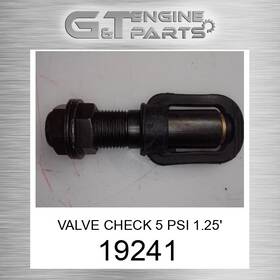 KOMATSU 19241 Valve Check Box
